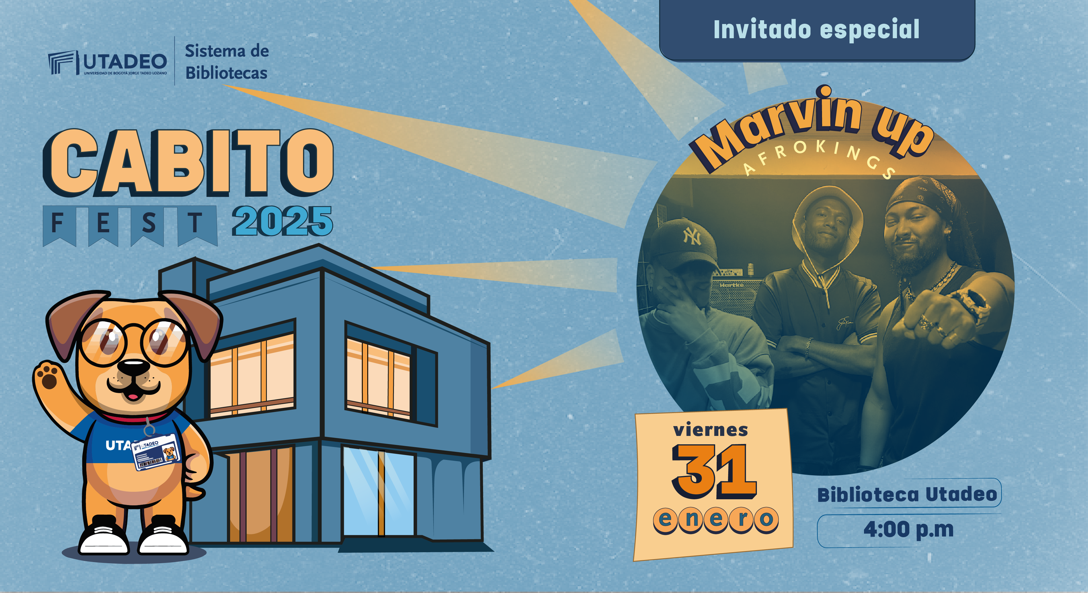 Cabito Fest 2025-I Marvin Up & Afrokings | Universidad de Bogotá Jorge ...