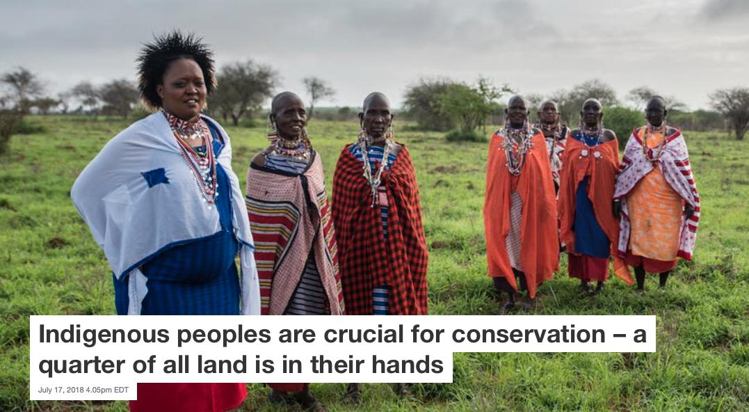 Indigenous peoples are crucial for conservation – a quarter of all land ...