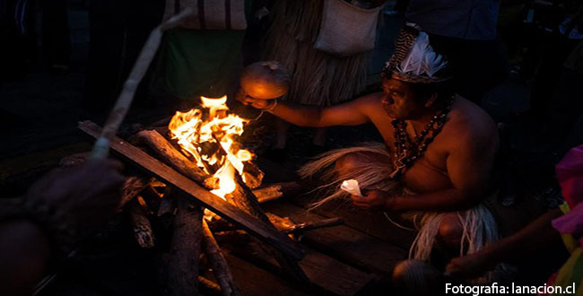 Con rituales ancestrales la comunidad de los sabios indígenas realizan ...