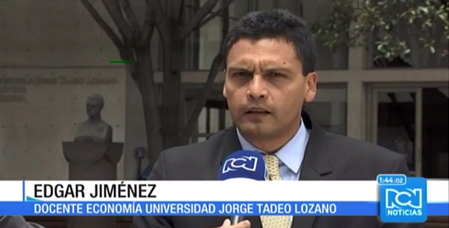 Édgar Jiménez opina en Noticias RCN sobre el comportamiento del dólar ...