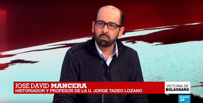 José David Moreno habló en France 24 sobre el triunfo de Jair Bolsonaro ...