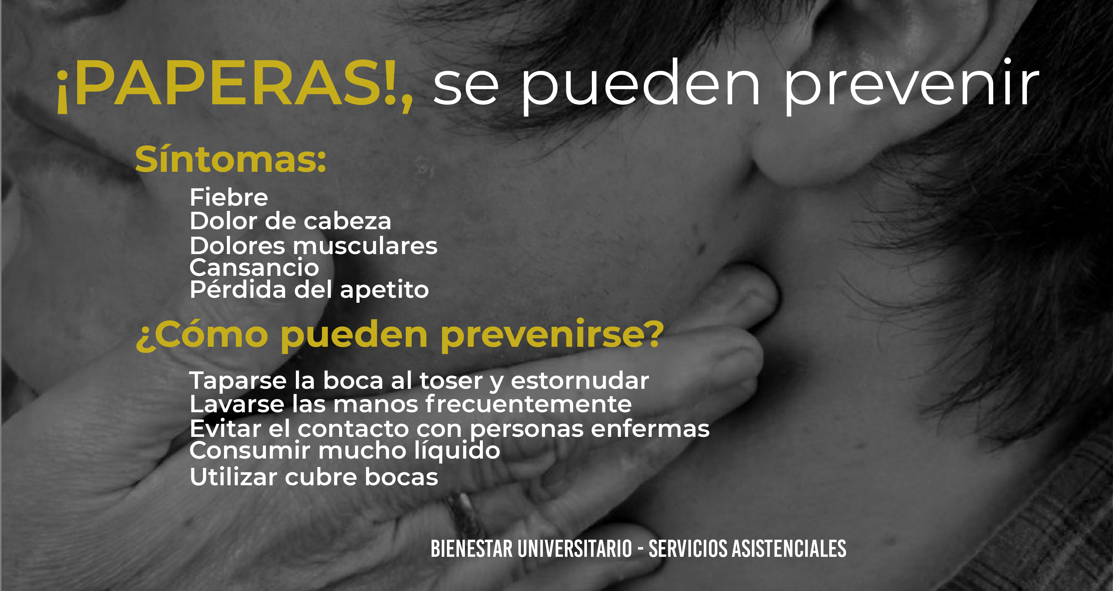 Utadeo te cuida: !paperas!, se pueden prevenir... | Universidad de ...