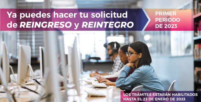 Te esperamos de regreso en la U: inicia tus trámites de reingreso o ...