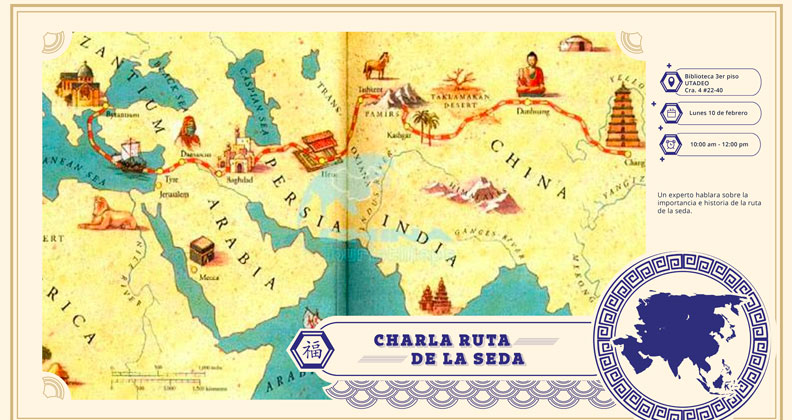 Charla ruta de la seda | Universidad de Bogotá Jorge Tadeo Lozano