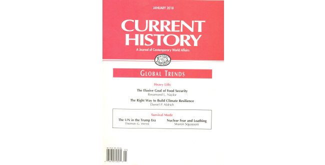 Current History A Journal of Contemporary World Affairs | Universidad ...