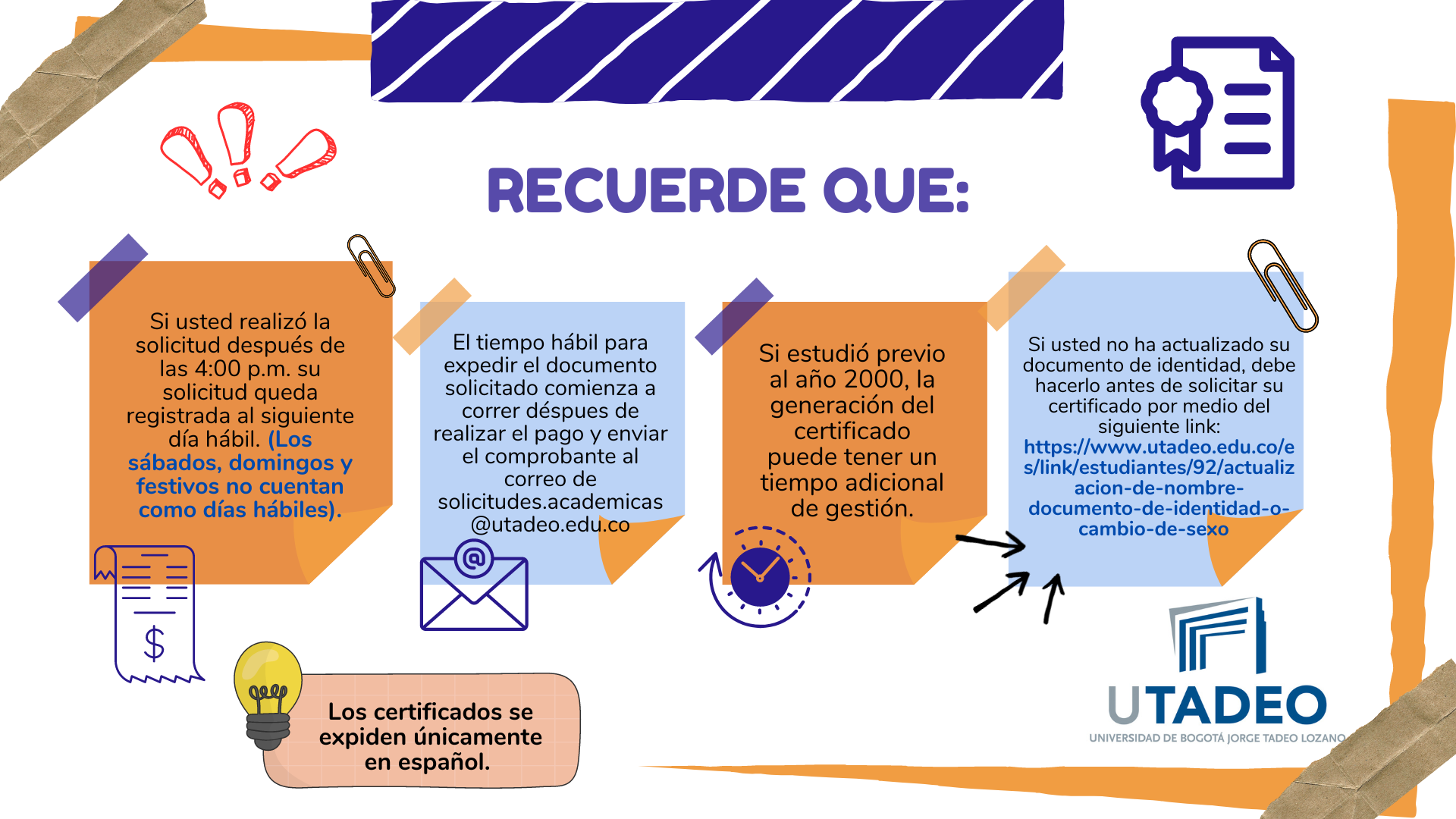 recuerda_que.png | Universidad de Bogotá Jorge Tadeo Lozano
