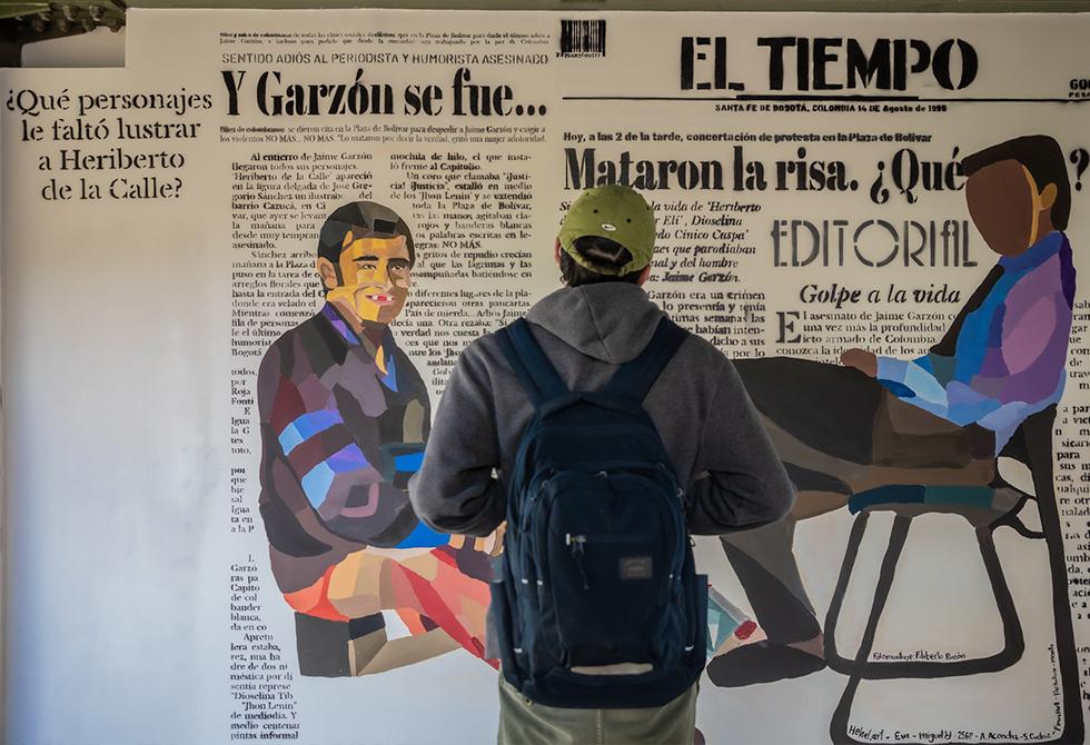 Pinceladas que inmortalizan la memoria y el legado de Jaime Garzón ...