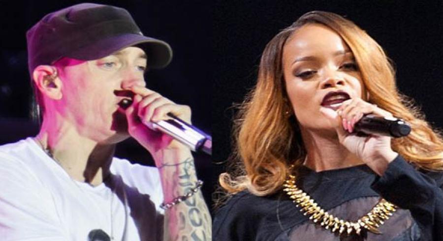 Rihanna y Eminem sorprenden al público de un festival que se celebró en ...