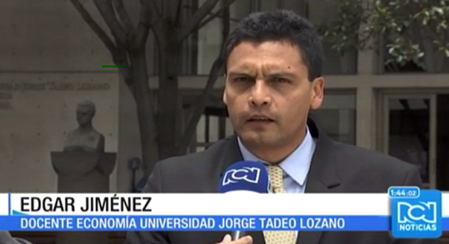 Édgar Jiménez opina en Noticias RCN sobre el comportamiento del dólar ...