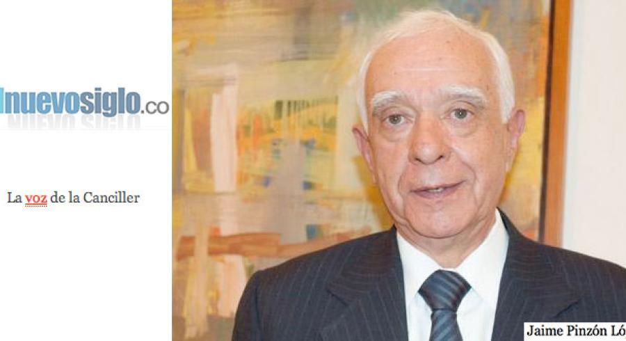 La voz de la Canciller: columna de opinión de Jaime Pinzón López en El ...