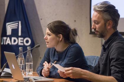 Conferencia colectivo Troika, Eva Rucki y Sebastián Noel | Universidad ...